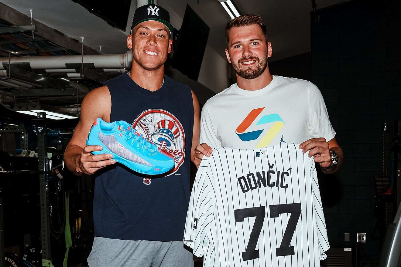 Luka Doncic sparks a debate after visiting Aaron Judge and the New York ...