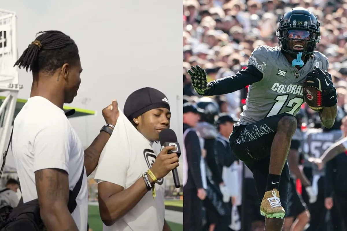 Travis Hunter shows he's a bully by picking on his younger brother ...