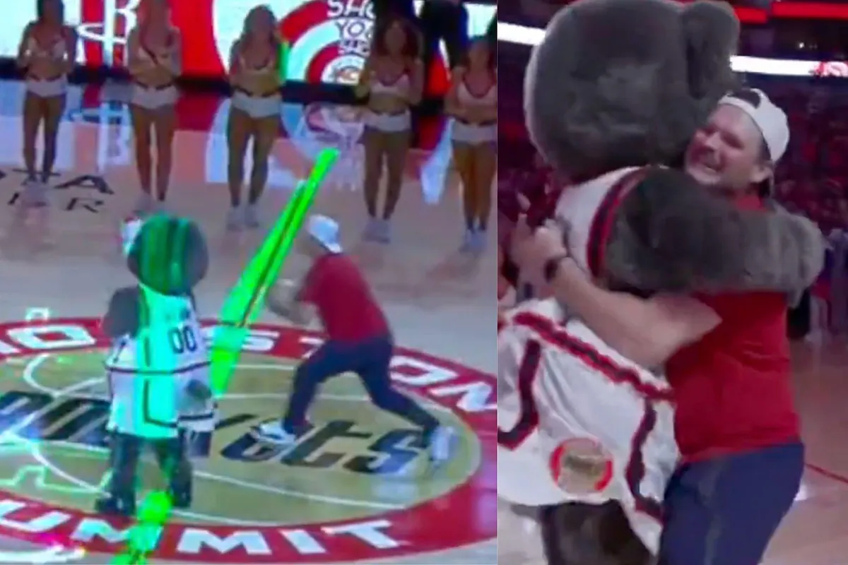 Lottery winner-like fan nails insane shot and goes out of control with ...