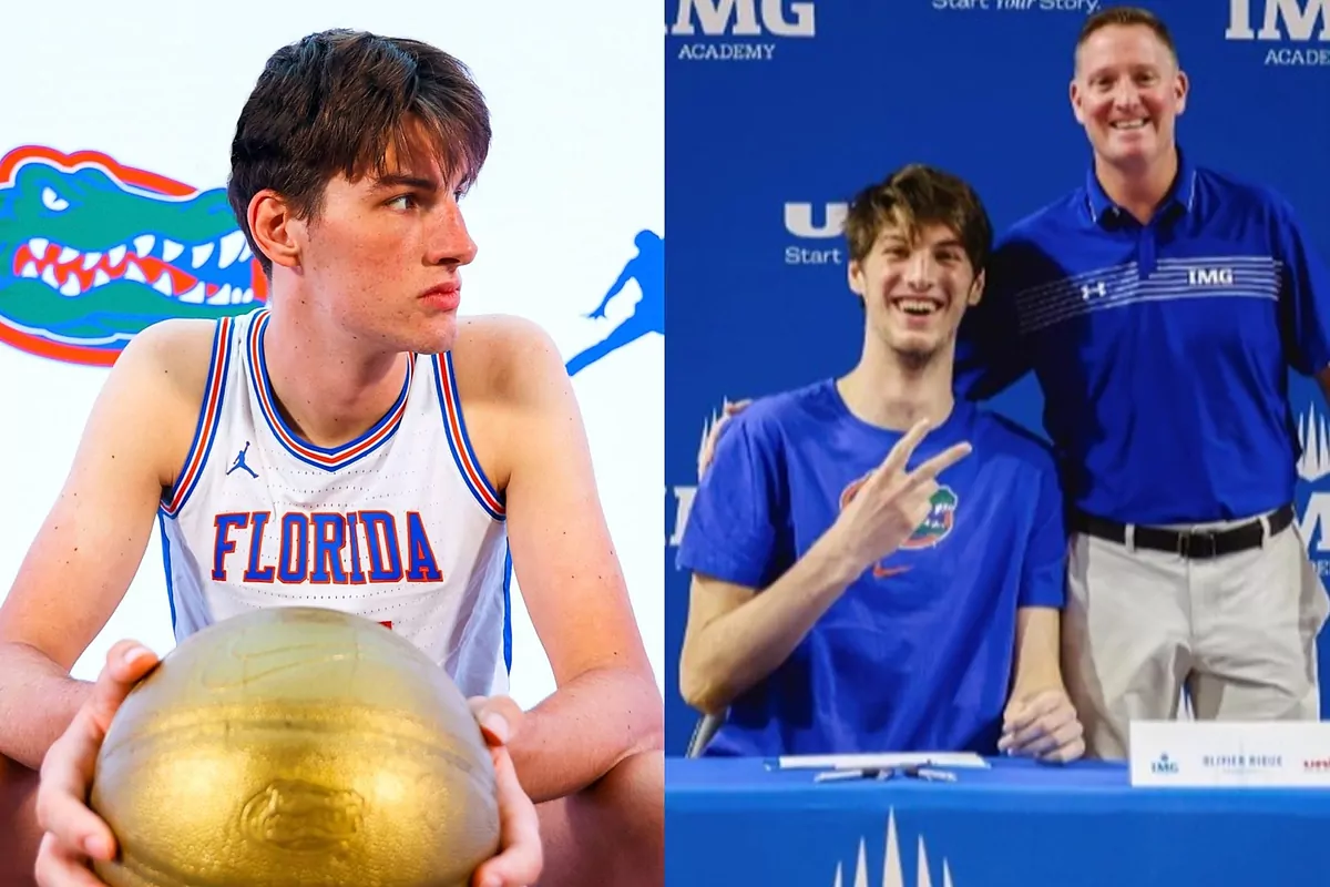 Florida Gators secure commitment from 7-Foot-6 Olivier Rioux, World's ...
