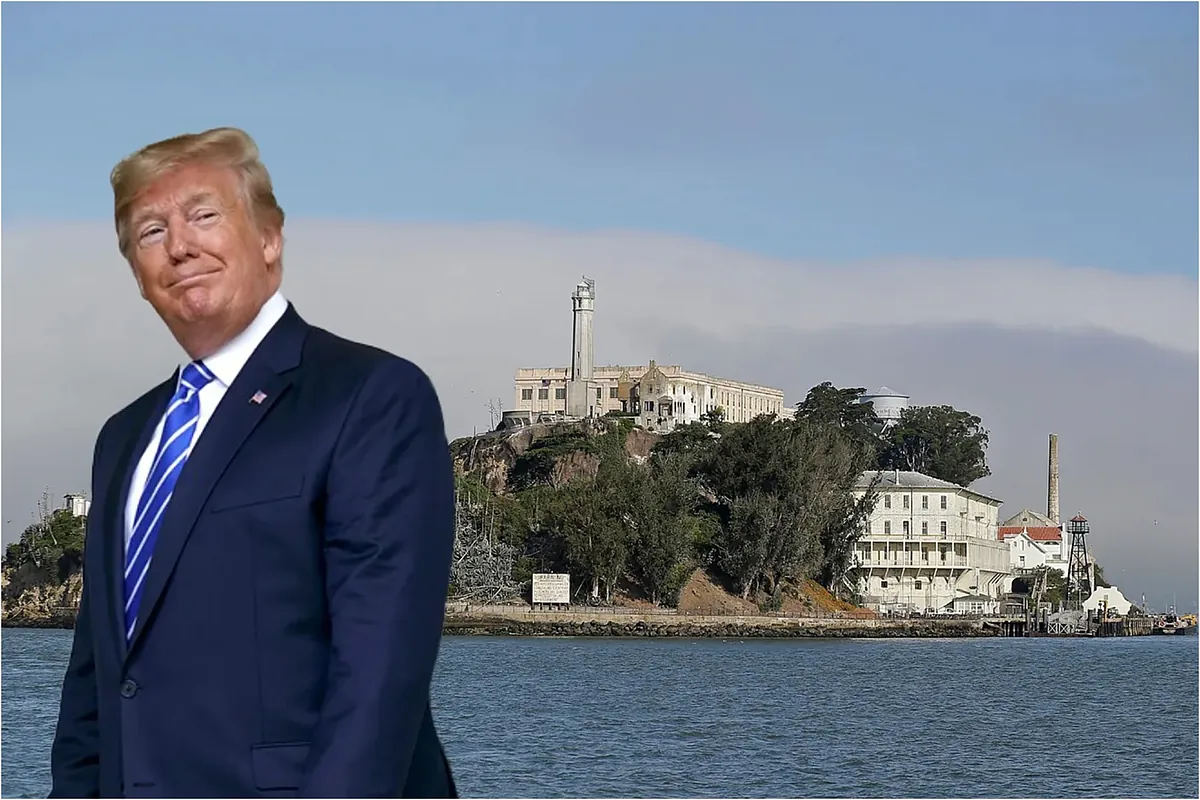 Donald Trump orders the reopening of Alcatraz, which would once again ...