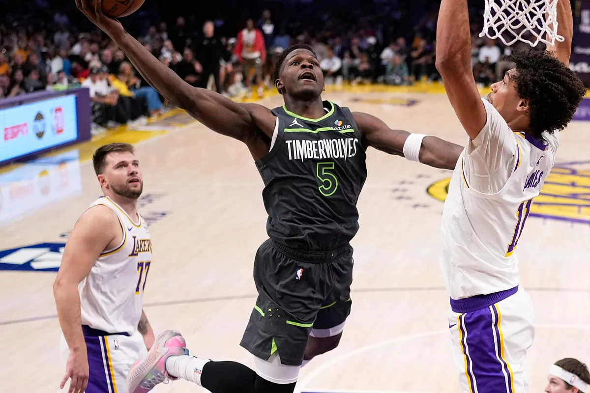 NBA helps Lakers fans get revenge on Anthony Edwards: "He should be ...