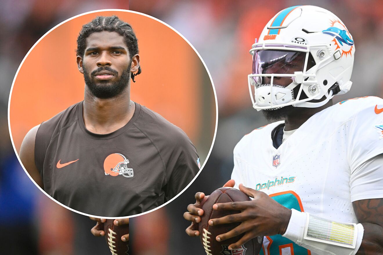 A new quarterback arrives at the Browns; Tyler Huntley is a new member of the Browns, Shedeur ...