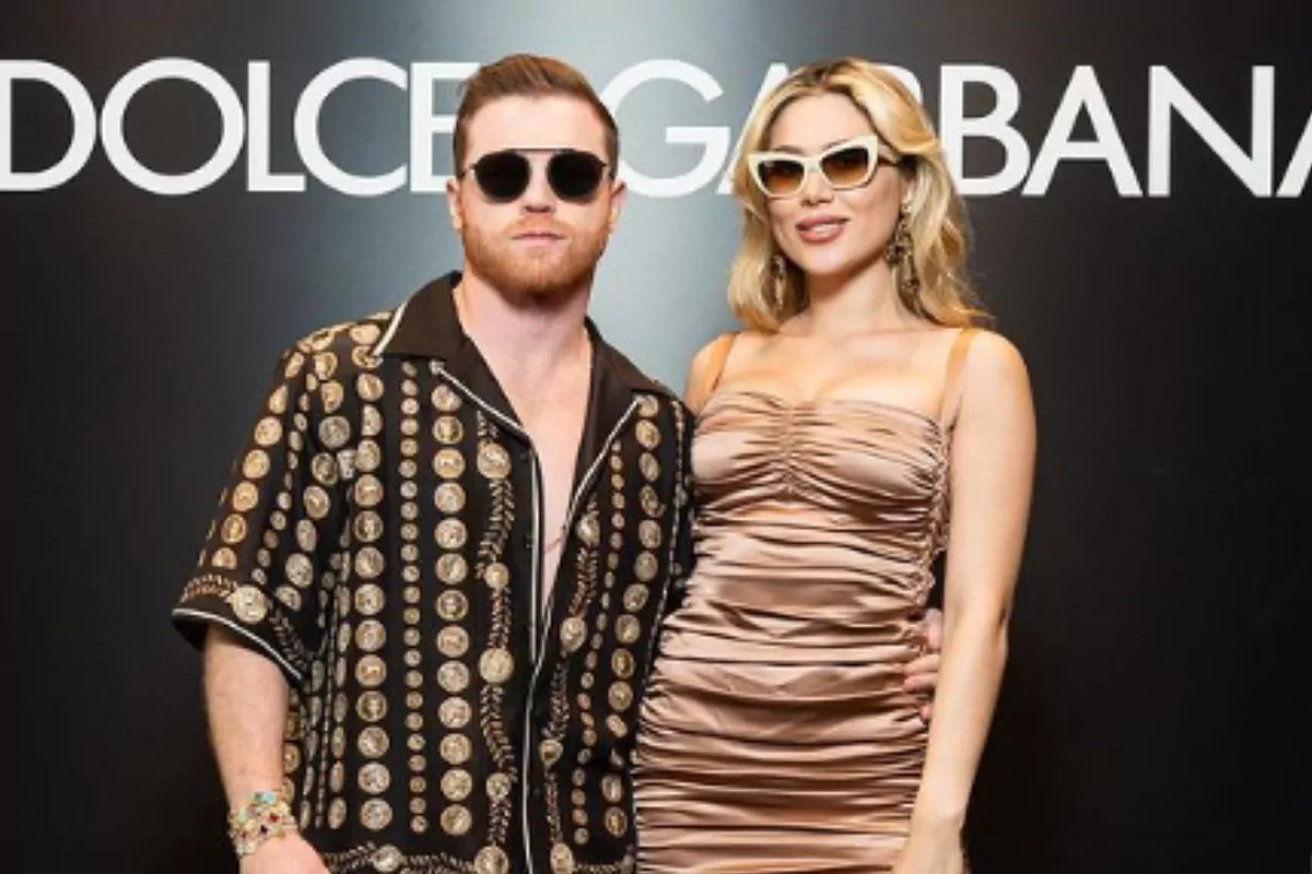 Canelo Alvarez and wife celebrate Father's Day with shopping spree in ...