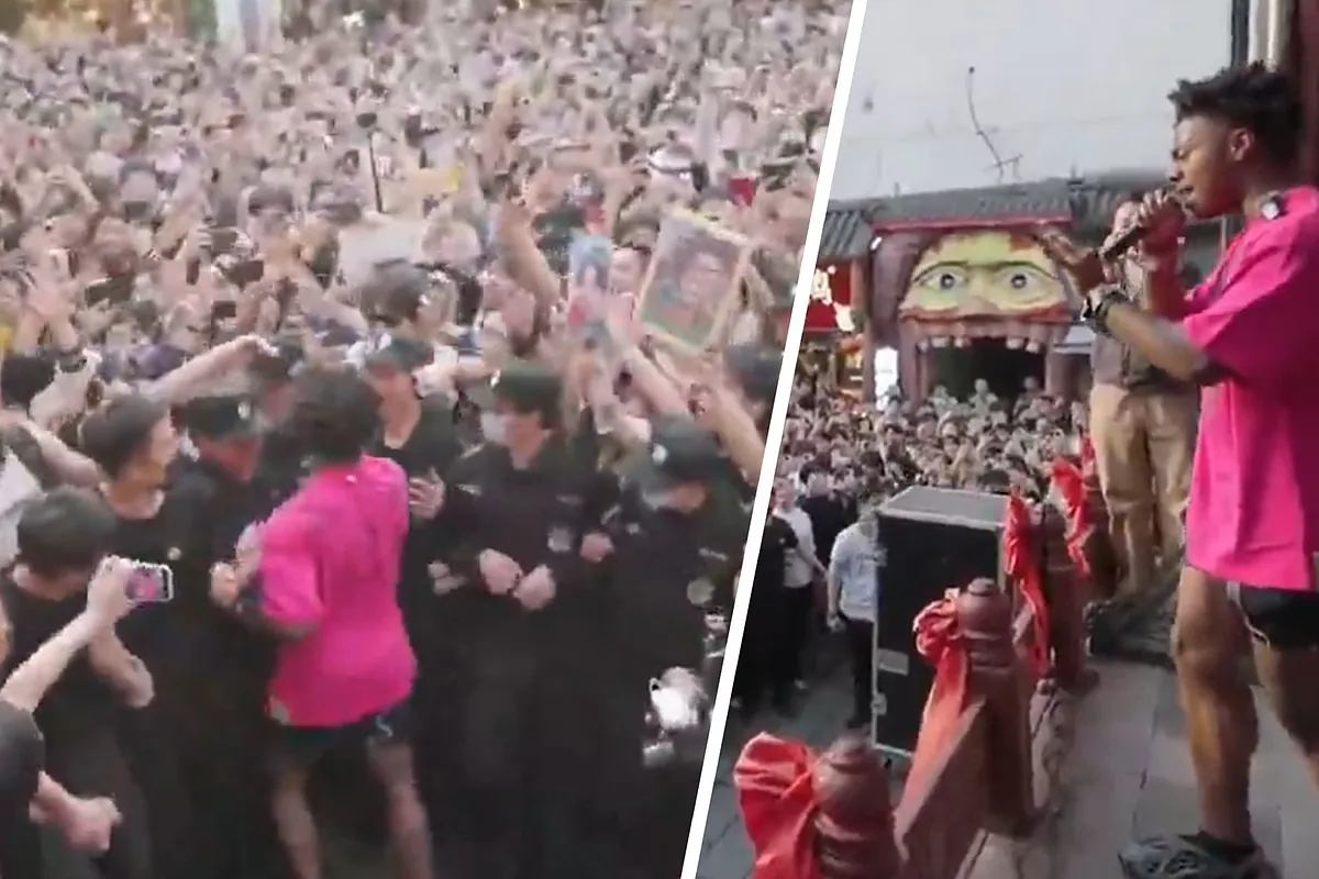 IShowSpeed's full show in China: Sings 'Super Idol' and faces the crowd ...