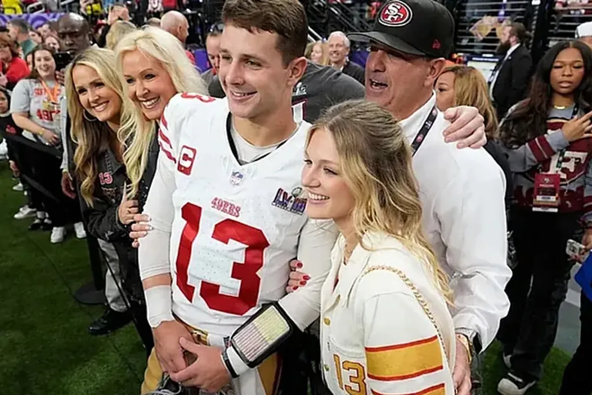 Good news for the San Francisco 49ers: Brock Purdy and his wife confirm ...