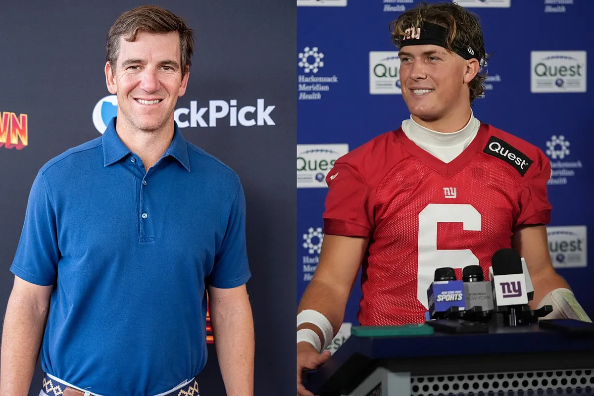 Eli Manning's off-field advice to Jaxson Dart could be the key to Giants' Super Bowl comeback ...