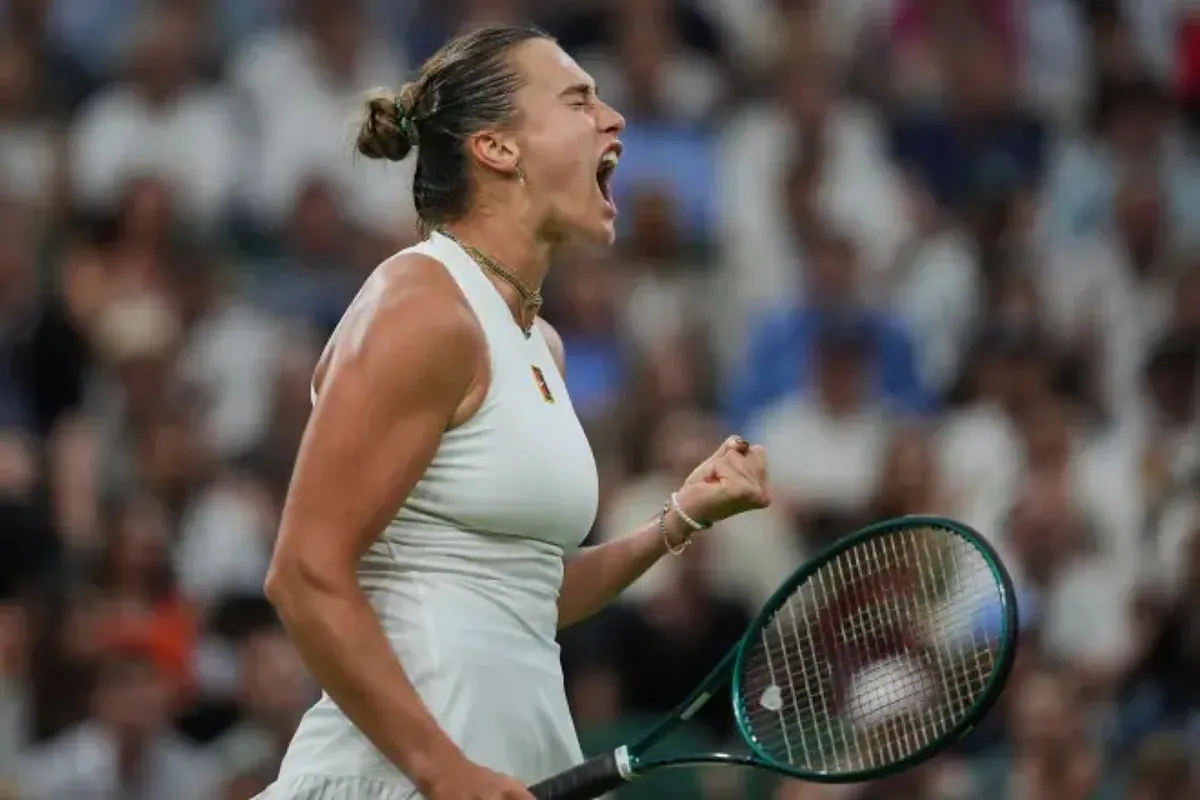 Sabalenka on the rackets destroyed at Wimbledon: "No, the fine is ...