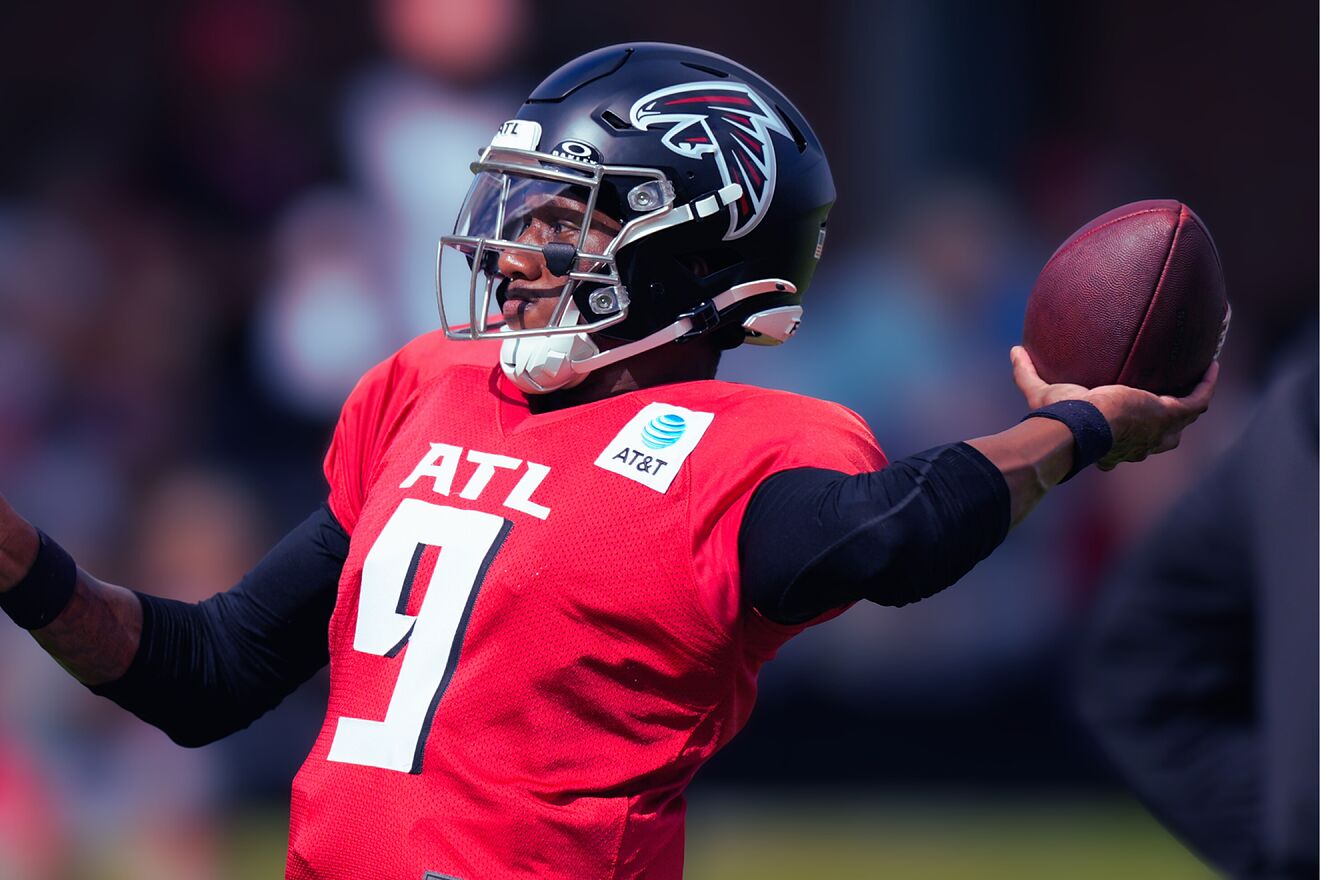 Michael Penix involved in heated fight during joint practice between Falcons and Titans | Marca