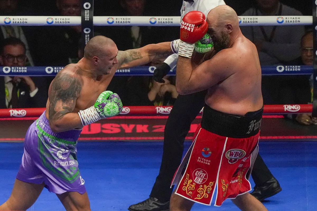 Tyson Fury might re-think retirement return as Oleksandr Usyk unveils ...