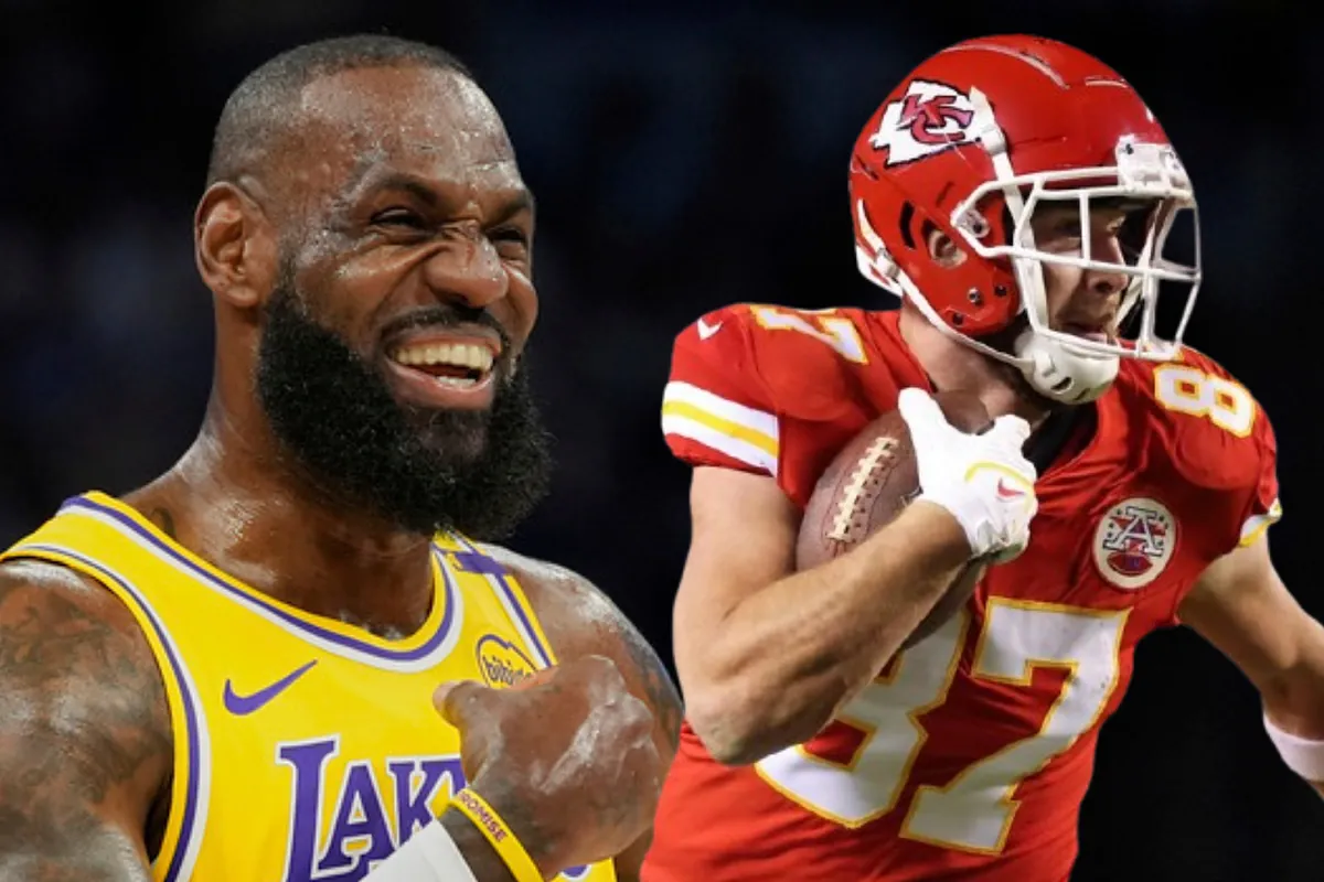 LeBron James could take the spotlight away from Travis Kelce but chose ...