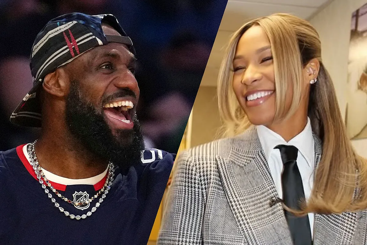 LeBron James drives Savannah James wild with a simple lip touch in the ...