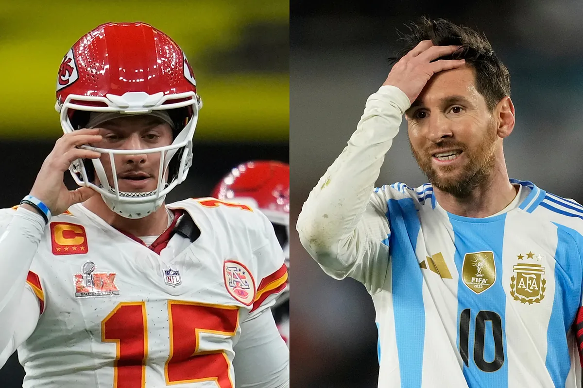 Patrick Mahomes and Lionel Messi make life impossible for each other in ...