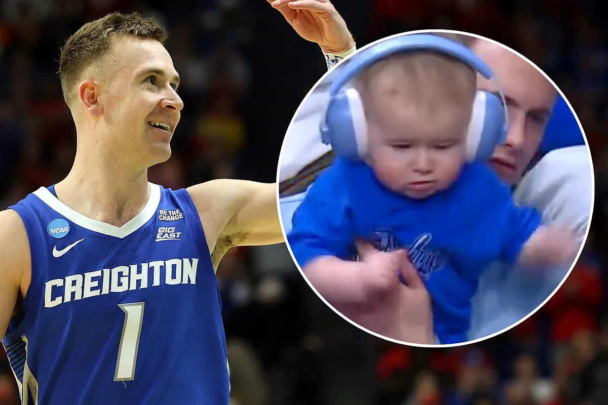 The Creighton baby fan who stole the show at March Madness | Marca