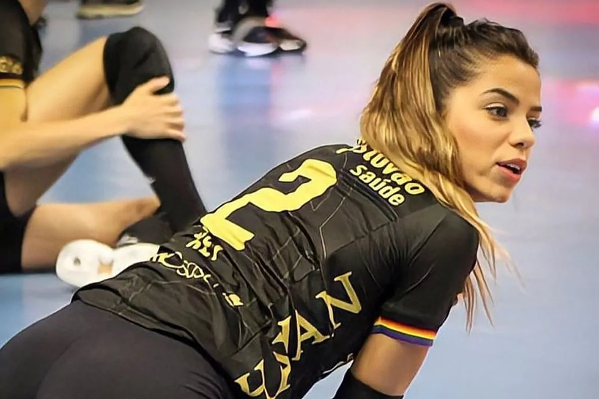 Brazilian volleyball player fulfills her dream of being a Playboy Bunny ...