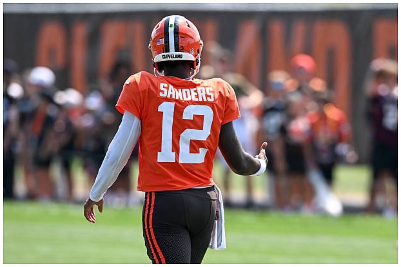 Pilar Sanders receives the best news from her son Shedeur and ...