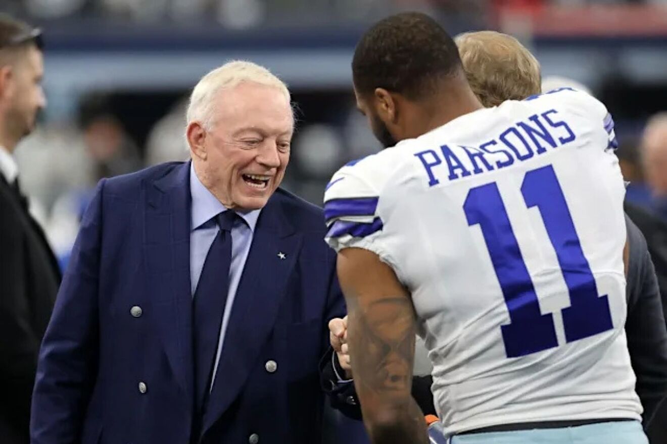 Jerry Jones' handshake philosophy backfires as Micah Parsons goes ...