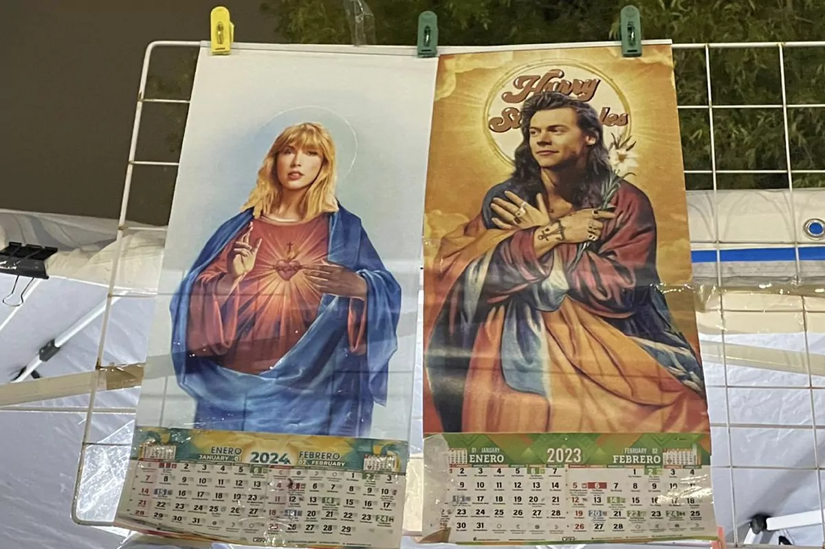 Saint Taylor, the souvenir that captivated Taylor Swift fans at Foro Sol