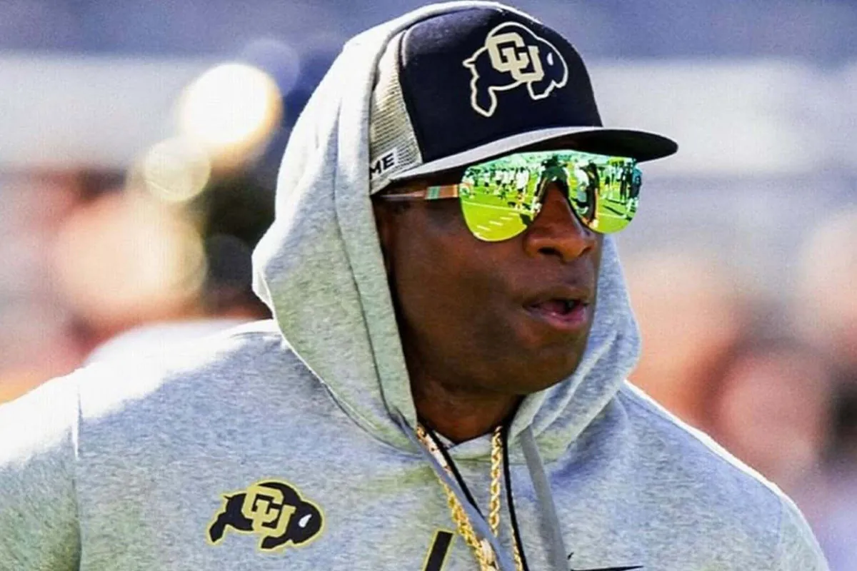 Deion Sanders drains shots at basketball court as he shows that his ...