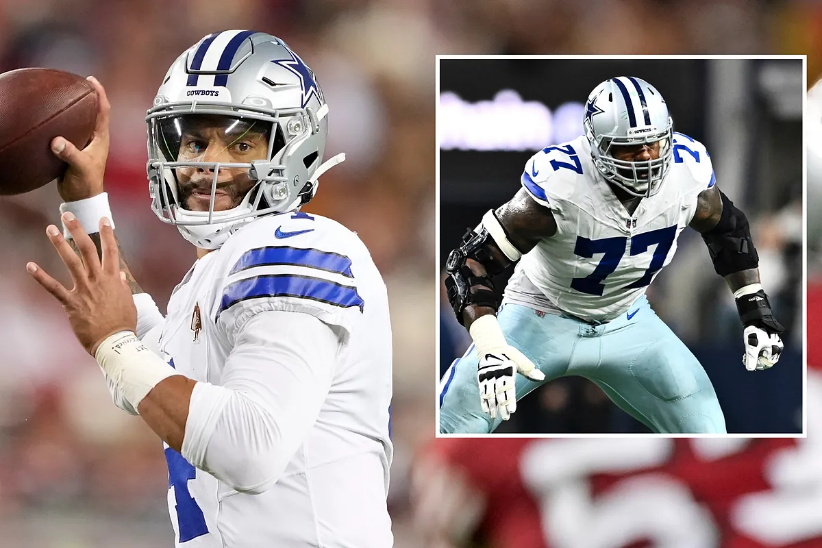 Dallas Cowboys legend Tyron Smith pays respect to Quarterback Dak ...