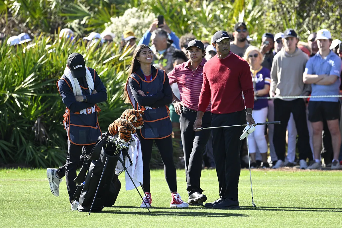 Sam, Tiger Woods' youngest daughter, is largely responsible for her ...