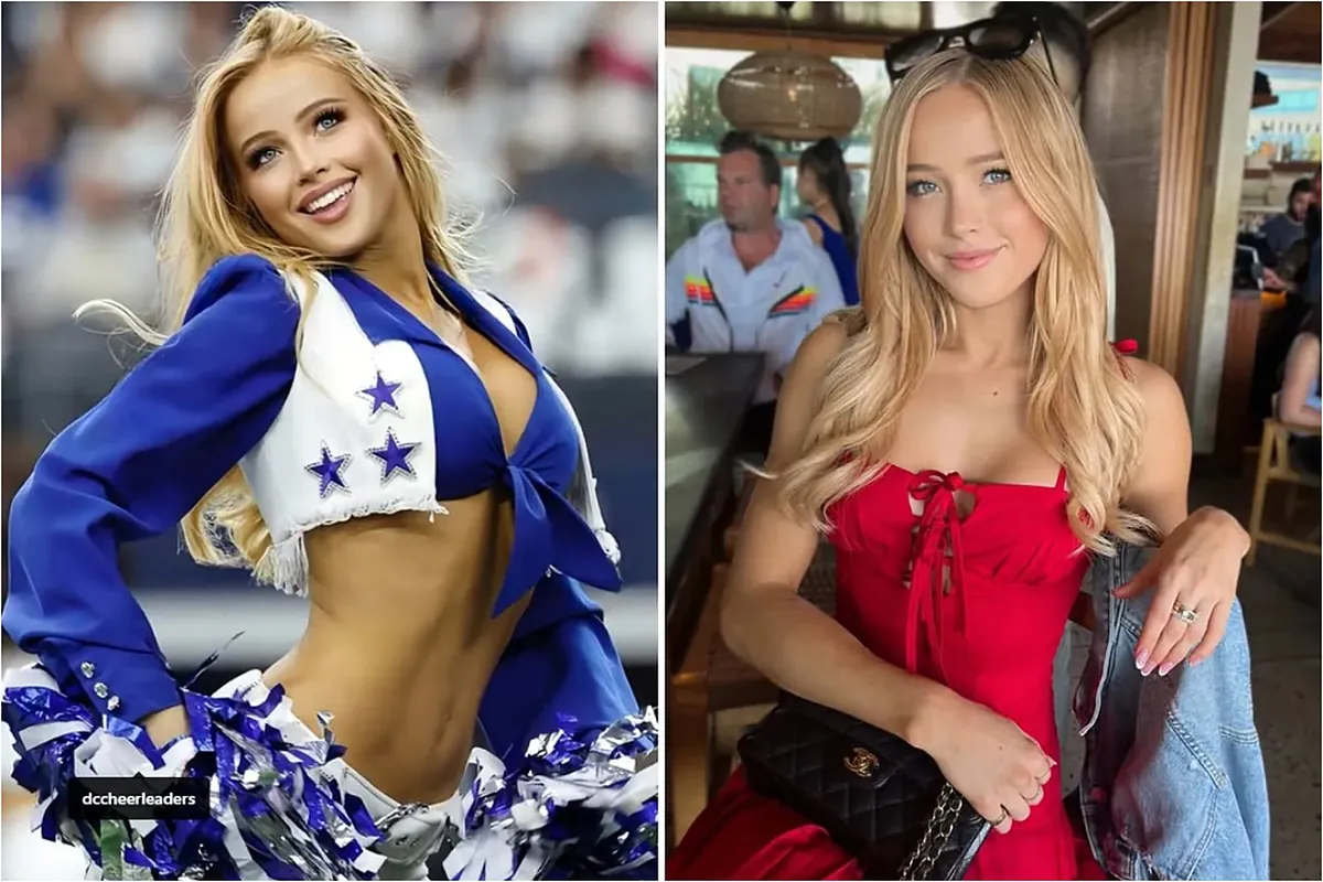 These are the photos of Kylie Dickson, the Cowboys cheerleader who caught the eye with her ...