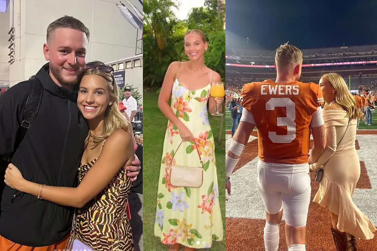 Who is quarterback Quinn Ewers' girlfriend? All about Mady Barnes | Marca