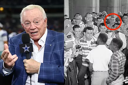 Jerry Jones Gritando